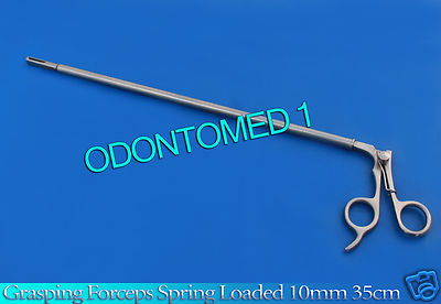 Grasping Forceps Spring Loaded 10mm 35cm Lap ODM-LP-001 | eBay