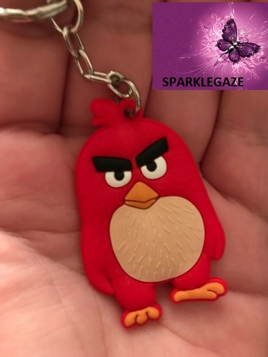 BRAND NEW 2022 PVC THE ANGRY BIRDS MOVIE 2 "RED" ANGRYBIRD KEYRING 250 ...