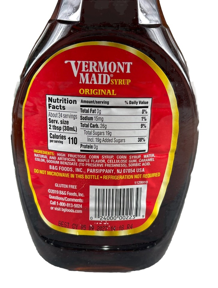 Vermont Maid Original Syrup, 24 oz | eBay
