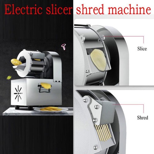 220V Potato, Onion and Carrot Slicer Electric Chopper Automatic ...