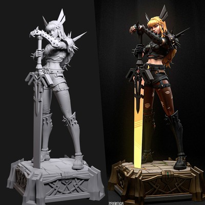 Magik 3D Printing Unassembled Unpainted Resin Model Kits Garage Kits | eBay