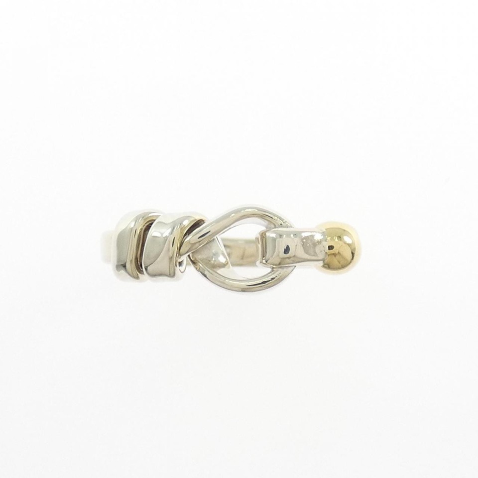 Authentic VINTAGE Tiffany & Co. Flat wire love knot Ring #230-000-154 ...