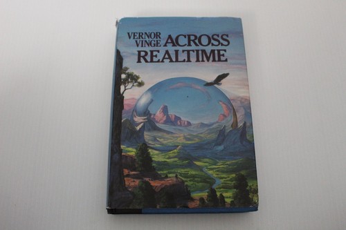 Across Realtime Vernor Vinge 1986 Sci-Fi Bluejay Books Hardcover | eBay