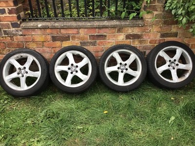 GENUINE VOLVO 850 V70 S70 C70 P80 COMET 17” ALLOY WHEELS AND TYRES ...
