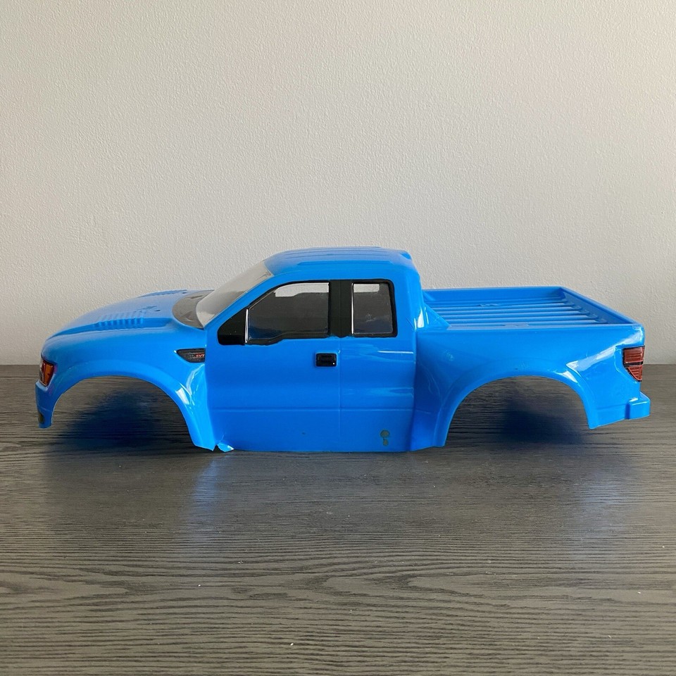 Traxxas 1/10 Ford F150 SVT Raptor Pickup Truck Blue Body Shell for ...