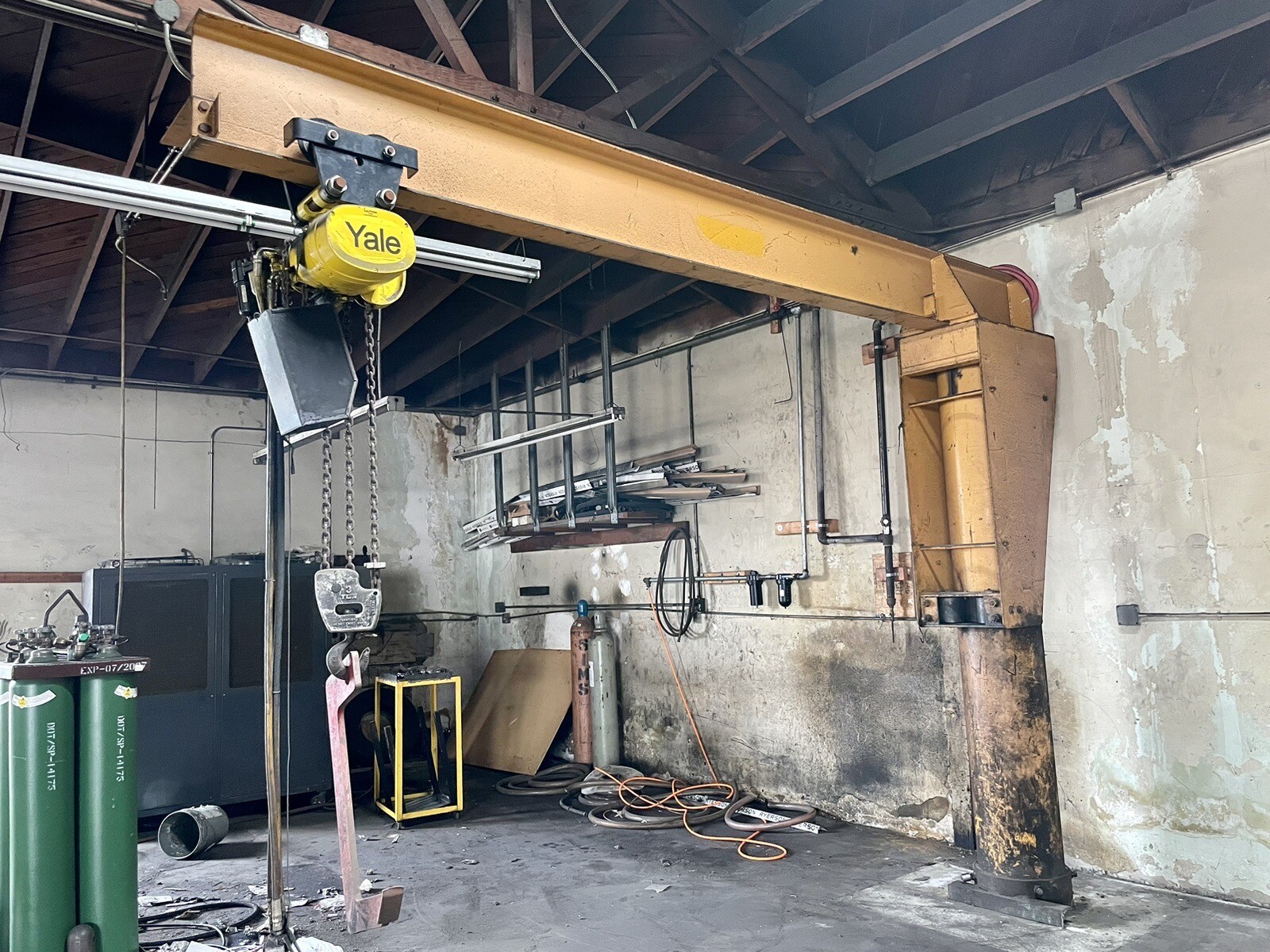 3 Ton HS Jib Crane With 3 Ton Yale Hoist Span 13 Ft | eBay