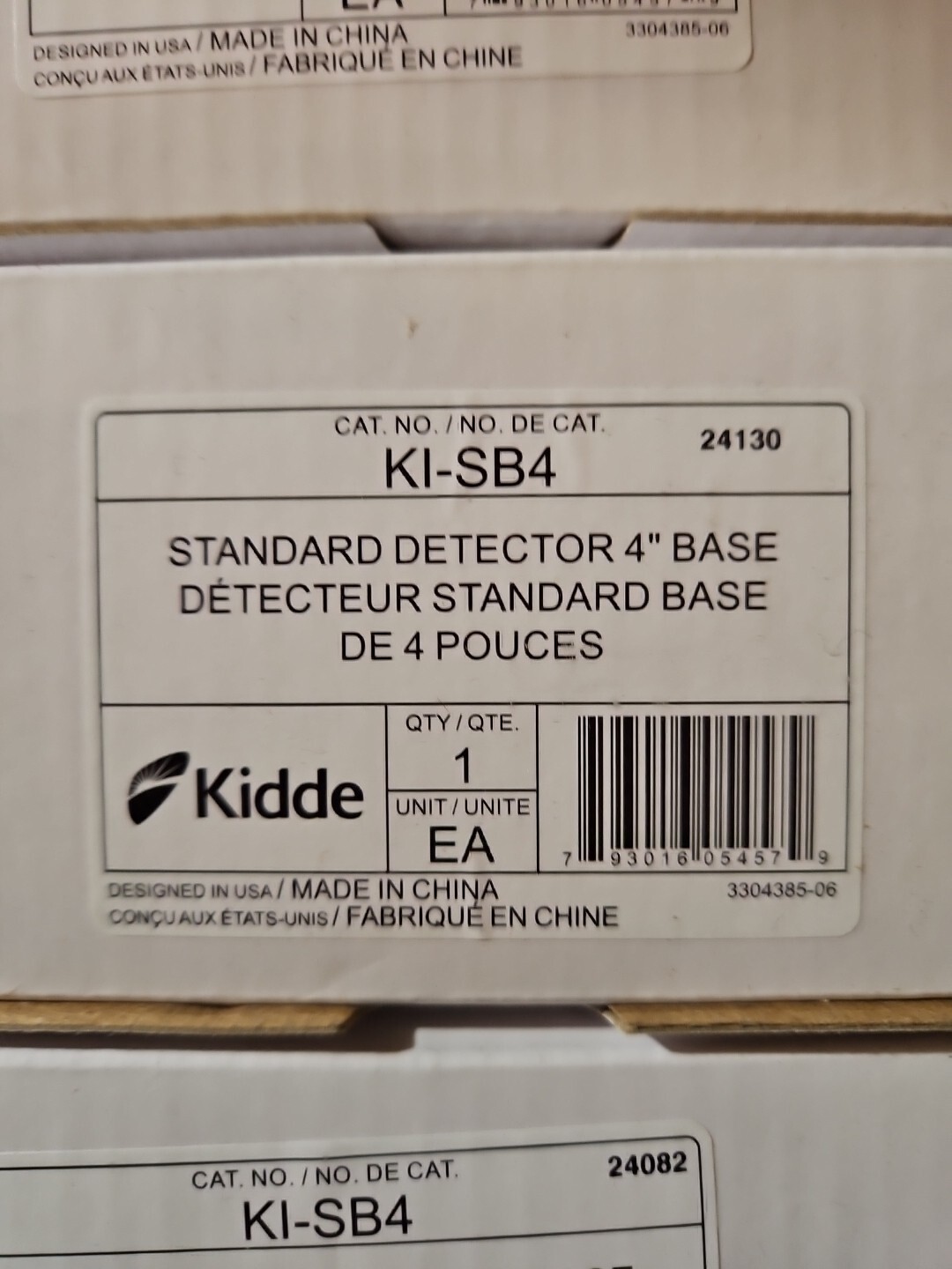 Kidde KI-SB4 Standard Detector Base NEW | eBay
