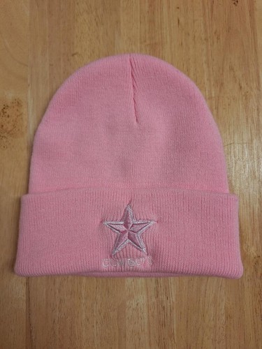 Dallas Cowboys pink and white beanie NWOT | eBay