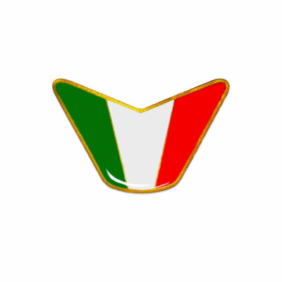 3D Arrow Italy HQ Sticker, 54 x 80 mm | eBay