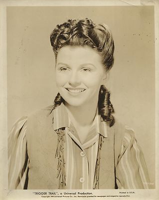 VIVIAN AUSTIN in "Trigger Trail" Original Photo Portrait 1944 | eBay