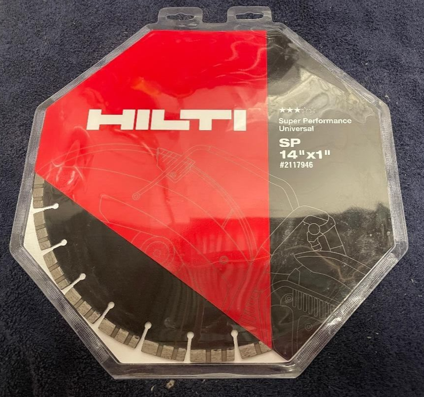 Hilti SP 14 in X 1 in Universal Cutting Disc 2117946 for sale online | eBay