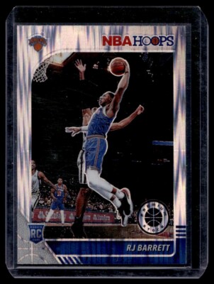 2019-20 Hoops Flash RJ Barrett Rookie New York Knicks #201 | eBay