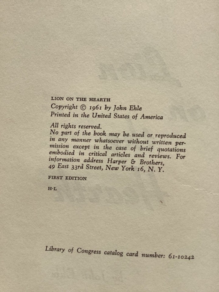 Lot of 3 first edition books John Ehle western North Carolina UNC-Chapel Hill | eBay