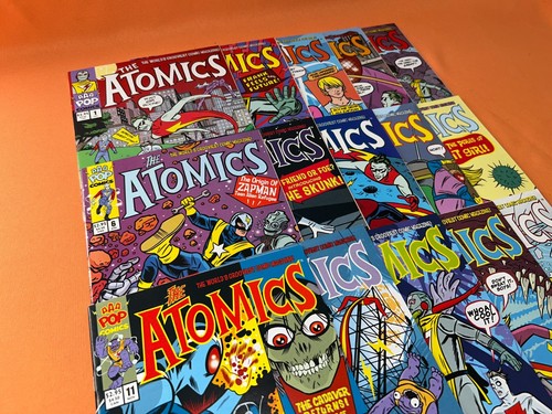 ATOMICS (2000) #1-15 - MIKE ALLRED MADMAN AAA POP COMICS FULL VF RUN ...