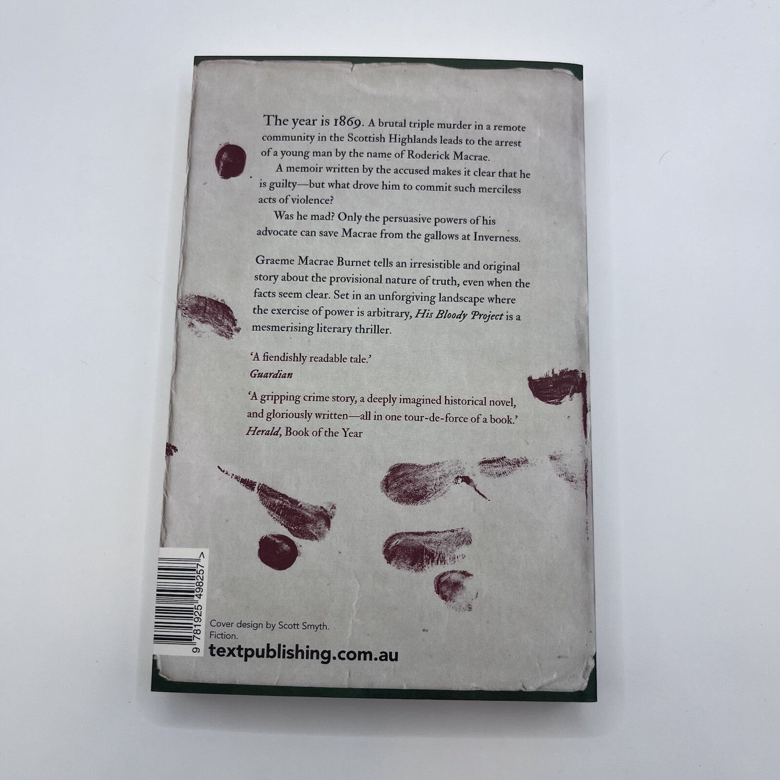 His Bloody Project by Graeme Macrae Burnet (English) Paperback Book ...