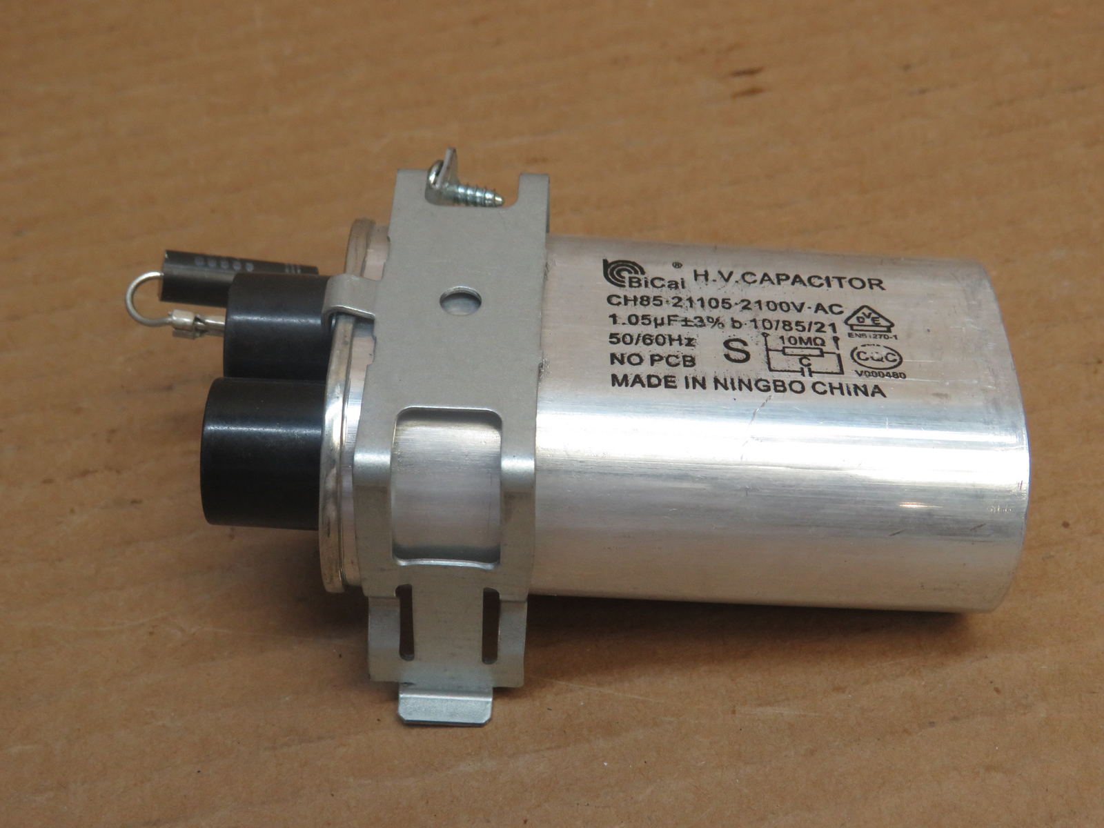 KitchenAid Whirlpool Microwave Capacitor on Bracket Part # W10781465 ...