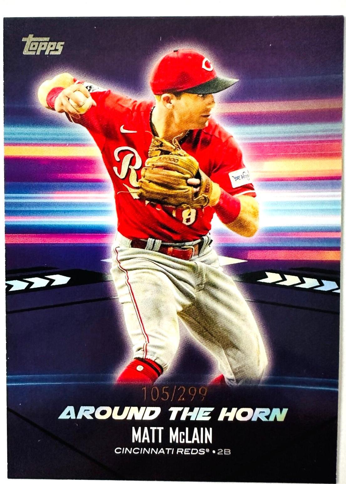 2024 Topps Series 2 - Around the Horn Matt McLain #ATH-20 Black /299 ...