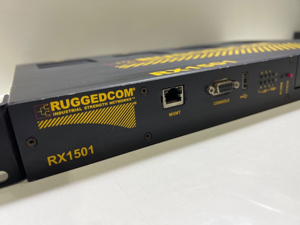 RUGGEDCOM RX1500/1501 Switch and Router MODEL- RX1501-L3 / P/N- 14-02 ...