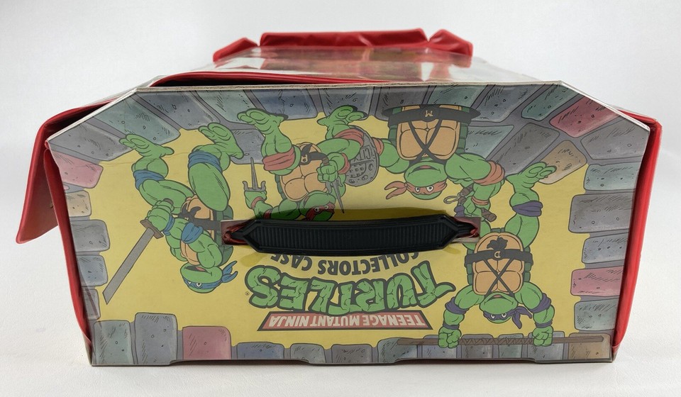 Teenage Mutant Ninja Turtles TMNT Deluxe Collectors Case Both Trays ...