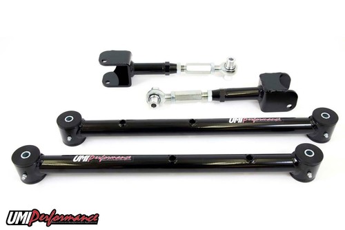 UMI 64-67 Chevelle A-Body Rear Lower Control Arm & Adjustable Upper ...