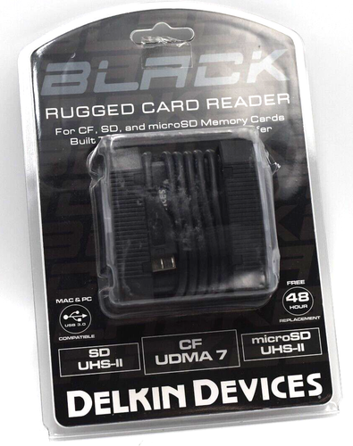 Delkin Black Rugged Card Reader | eBay