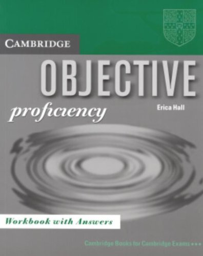 Objective Proficiency Workbook with answers By Erica Hall 9780521000338 ...