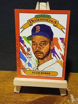 1990 Donruss - Diamond Kings #23 Ellis Burks | eBay