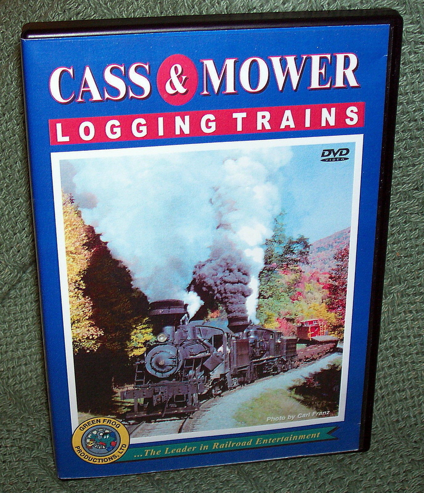 20030 TRAIN VIDEO DVD "CASS & MOWER LOGGING TRAINS" VINTAGE | eBay