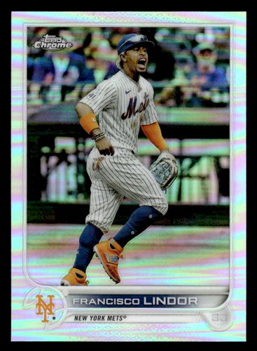 2022 Topps Chrome #450 Francisco Lindor Topps Chrome | eBay