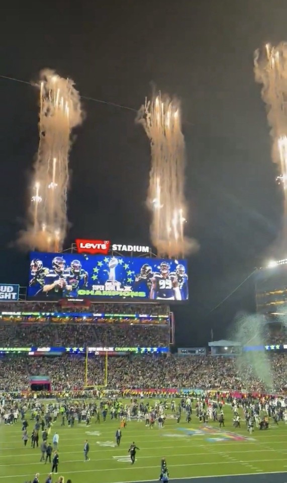 Seattle Seahawks Super Bowl 60 Confetti Champions 02/08/2026 100 Pieces ...