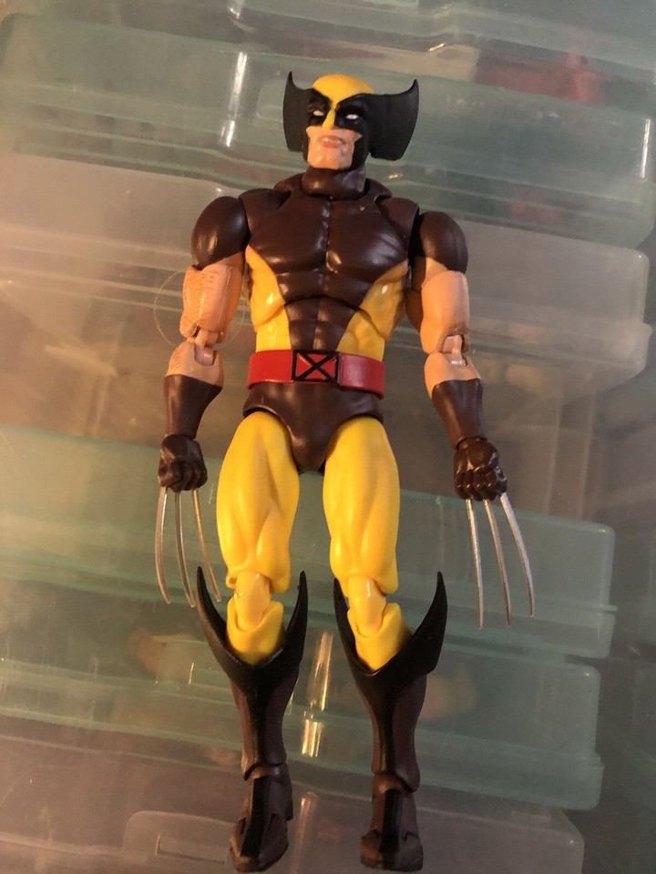 ct toys brown suit wolverine marvel legends mafex sh figuarts xmen ...