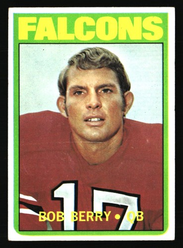 Bob Berry 1972 Topps #107 FOOTBALL Card | eBay