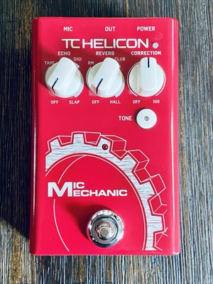 TC-Helicon Mic Mechanic 2 Vocal Effects Pedal 653341325839| eBay