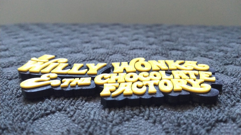 Willy Wonka and the Chocolate Factory Kitchen Magnet Movie Memorabilia ...