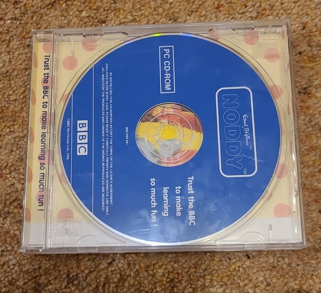 Enid Blyton's Noddy CD-ROM PC Game BBC Kids Retro | eBay