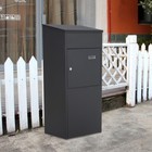 Large Parcel Drop Box Outdoor Porch Secure Box Lockable Package ...