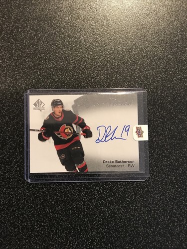 Drake Batherson 2021 SP Authentic Sign Of The Times Auto #SOTT-DB | eBay