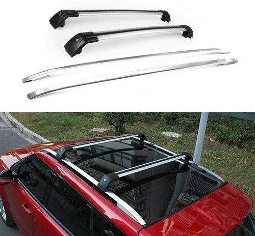 4Pcs Fits for LR Range Rover Evoque 2011-2019 Roof Rack Rail Cross Bar ...