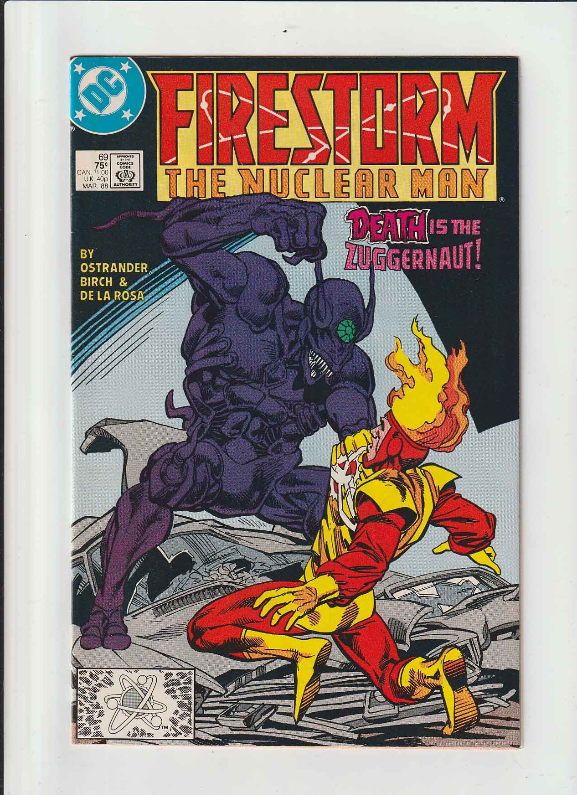 Firestorm #69 (1988) 1st Appearance of Matvei Rodor & Soliony / Batman ...