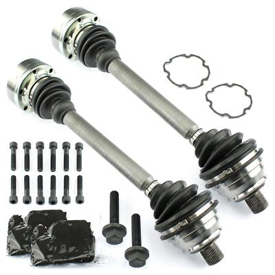 2x Drive Shaft Front for VW Transporter T4 Bus Box Platform without ABS ...