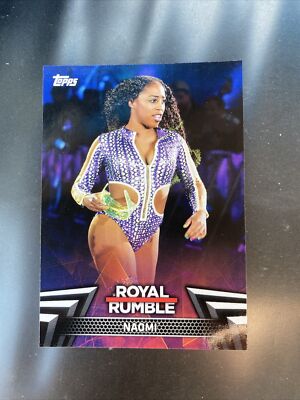2019 Topps WWE Women's Division Royal Rumble Naomi -RR 11 | eBay