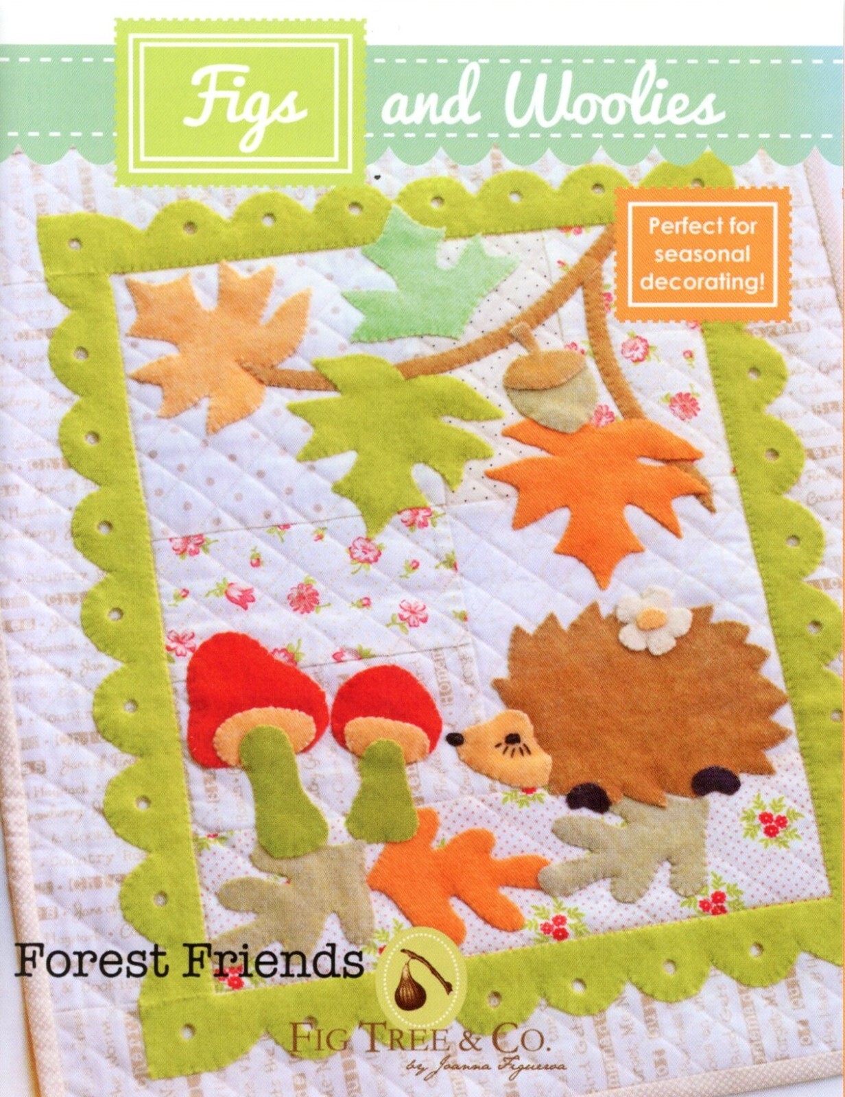 Fig Tree & Co - Figs & Woolies Collection Forest Friends Mini Quilt Pattern | eBay
