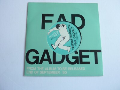 FAD GADGET FIRESIDE FAVOURITE 7" SINGLE IN EXCELLENT CONDITION | eBay UK