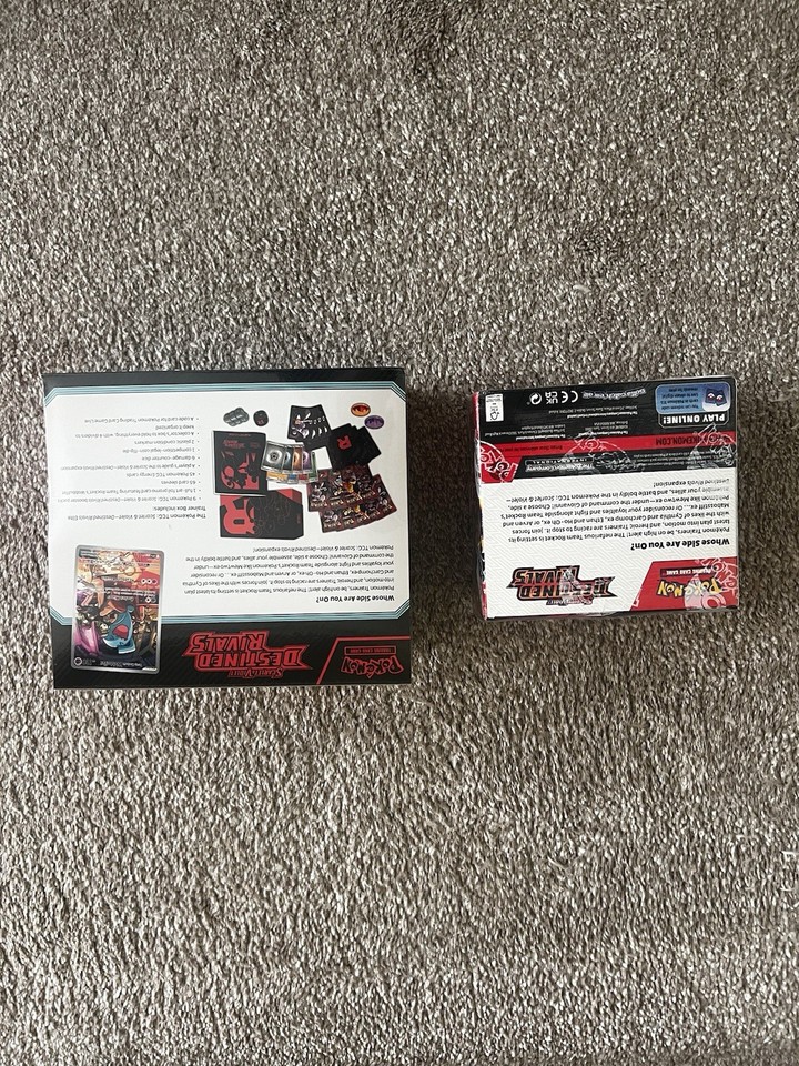 Pokémon TCG: Destined Rivals Booster Box (36 Packs) + ETB | eBay UK