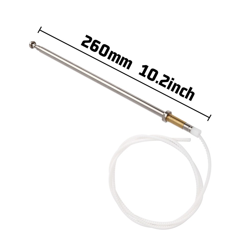 Power Antenna Mast for Mercedes-Benz W124 W126 BMW E12 E23 E24 E28 E30 Replace | eBay