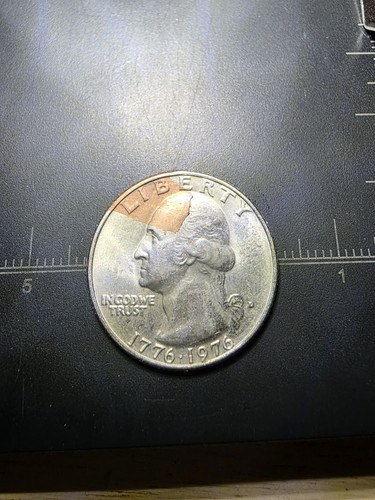 1776-1976 Bicentennial Quarter Error Missing Clad Layer | eBay