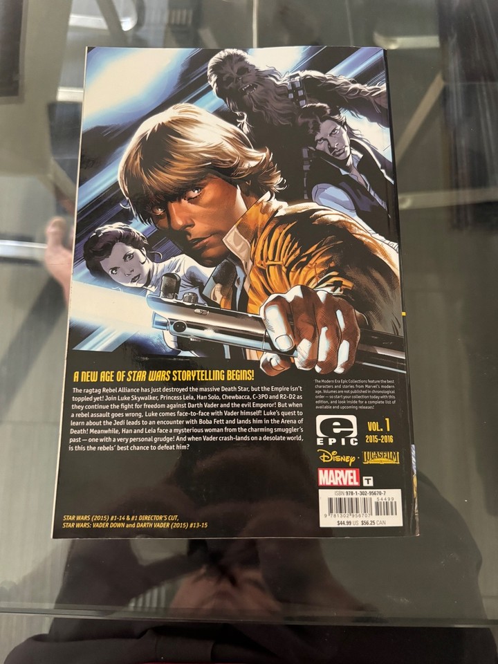 Star Wars Modern Epic Collection: Skywalker Strikes TPB Marvel Comics ...
