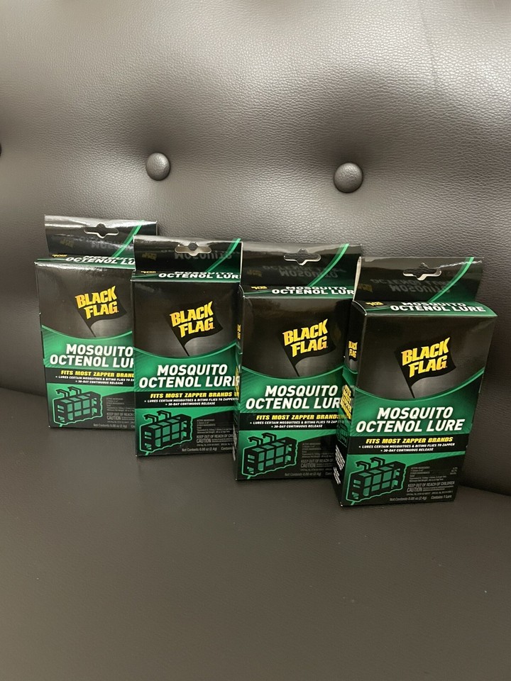 Lot of 4 Brand New Black Flag Mosquito Octenol Lures - Model BZ-OCT1 | eBay