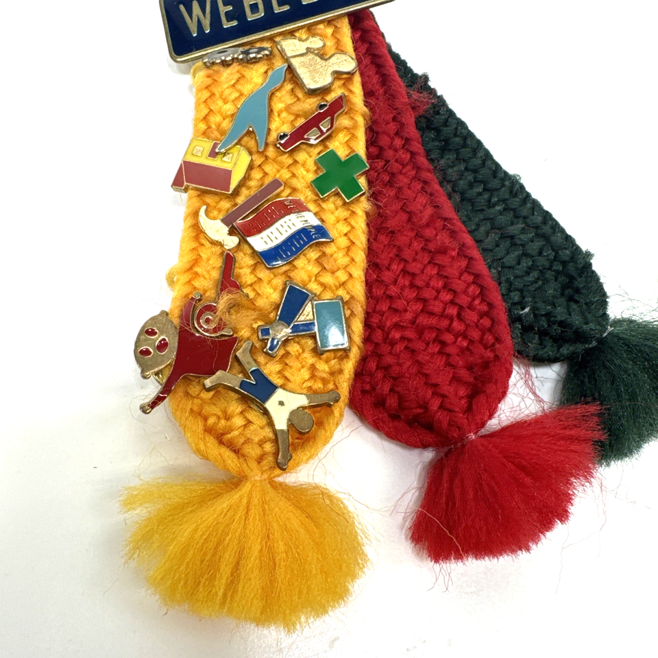 Boy Scouts of America Cub Webelos Colors Pin Ribbon Activity Badge With ...