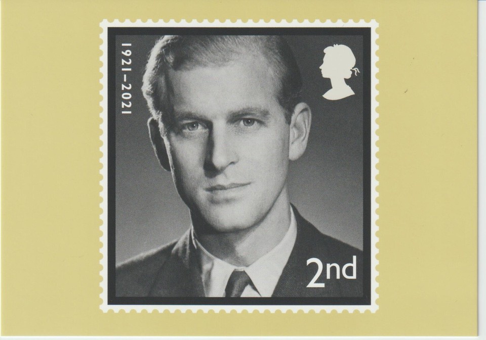 United Kingdom Postcards Mi 4781-4784 & Block 144 Prince Philip Duke of ...